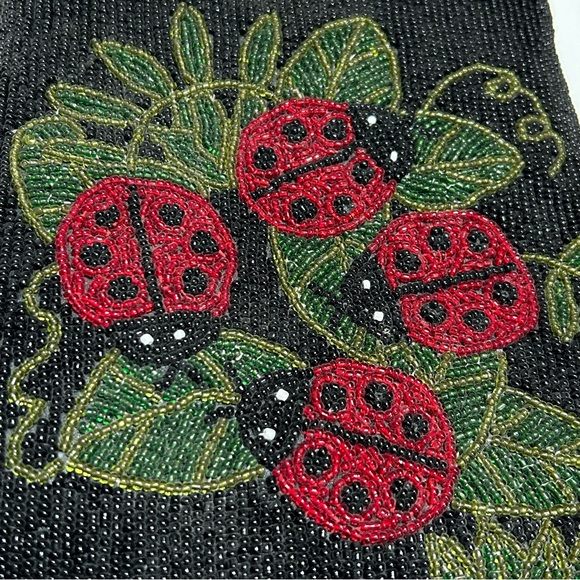 ERMO Collection | Bags | Ermo Collection Beaded Ladybug Crossbody Bag ...